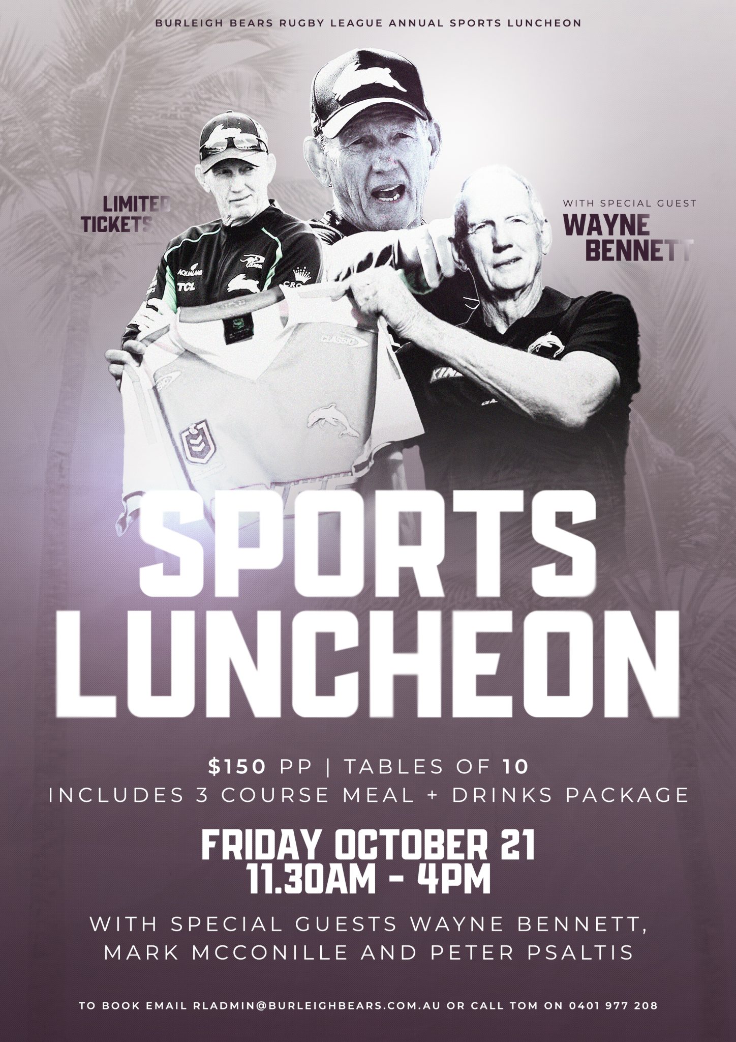 2022 SPORTS LUNCHEON - burleighbears