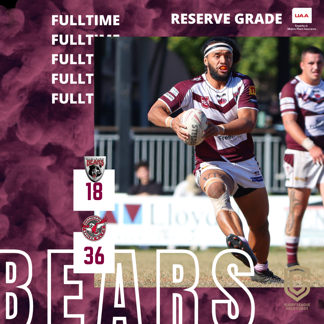 RLGC Reserve Grade Results - burleighbears