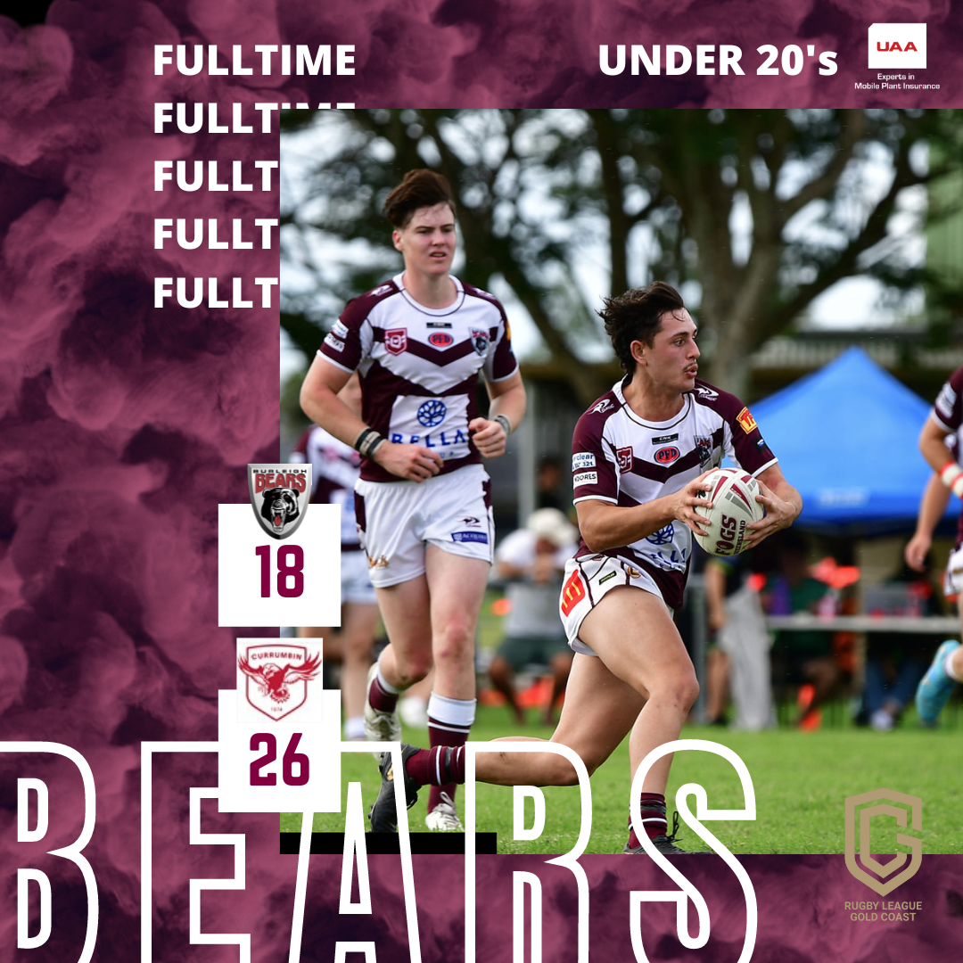 RLGC u20's Results - burleighbears