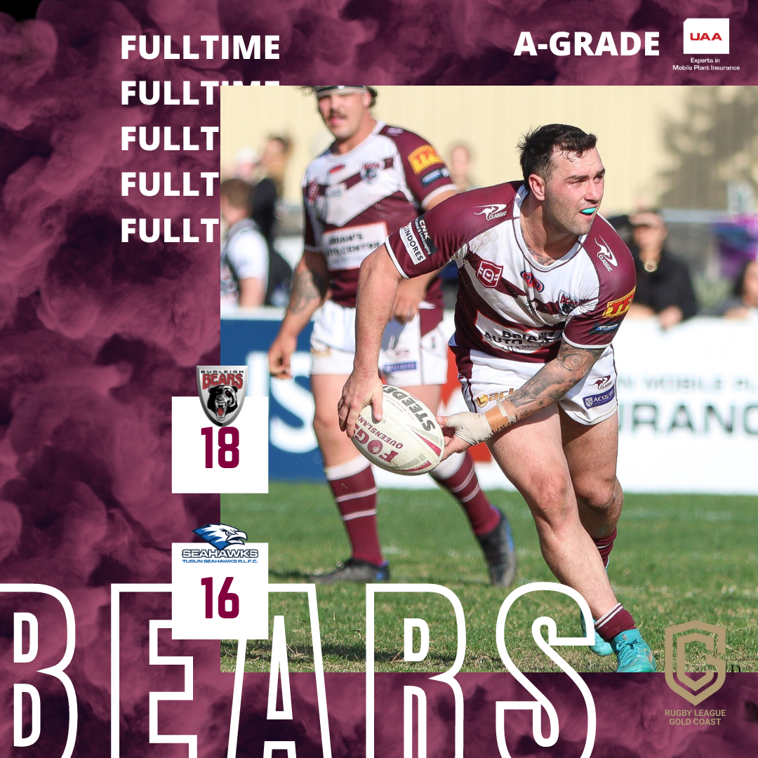 RLGC A Grade Results - burleighbears