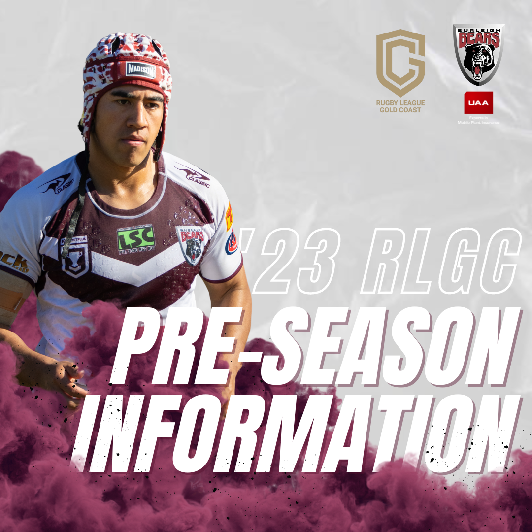 2023 RLGC Registrations & Training Information - burleighbears