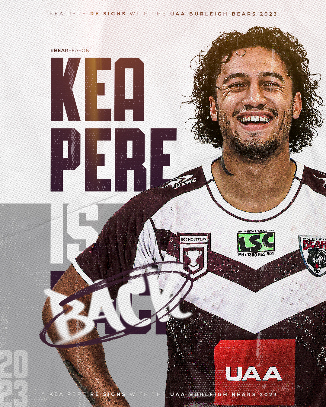 Kea is Back - burleighbears
