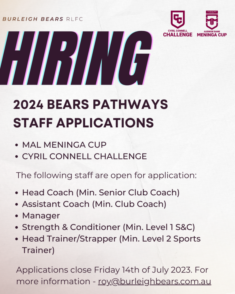 2024 Pathways Staff - burleighbears