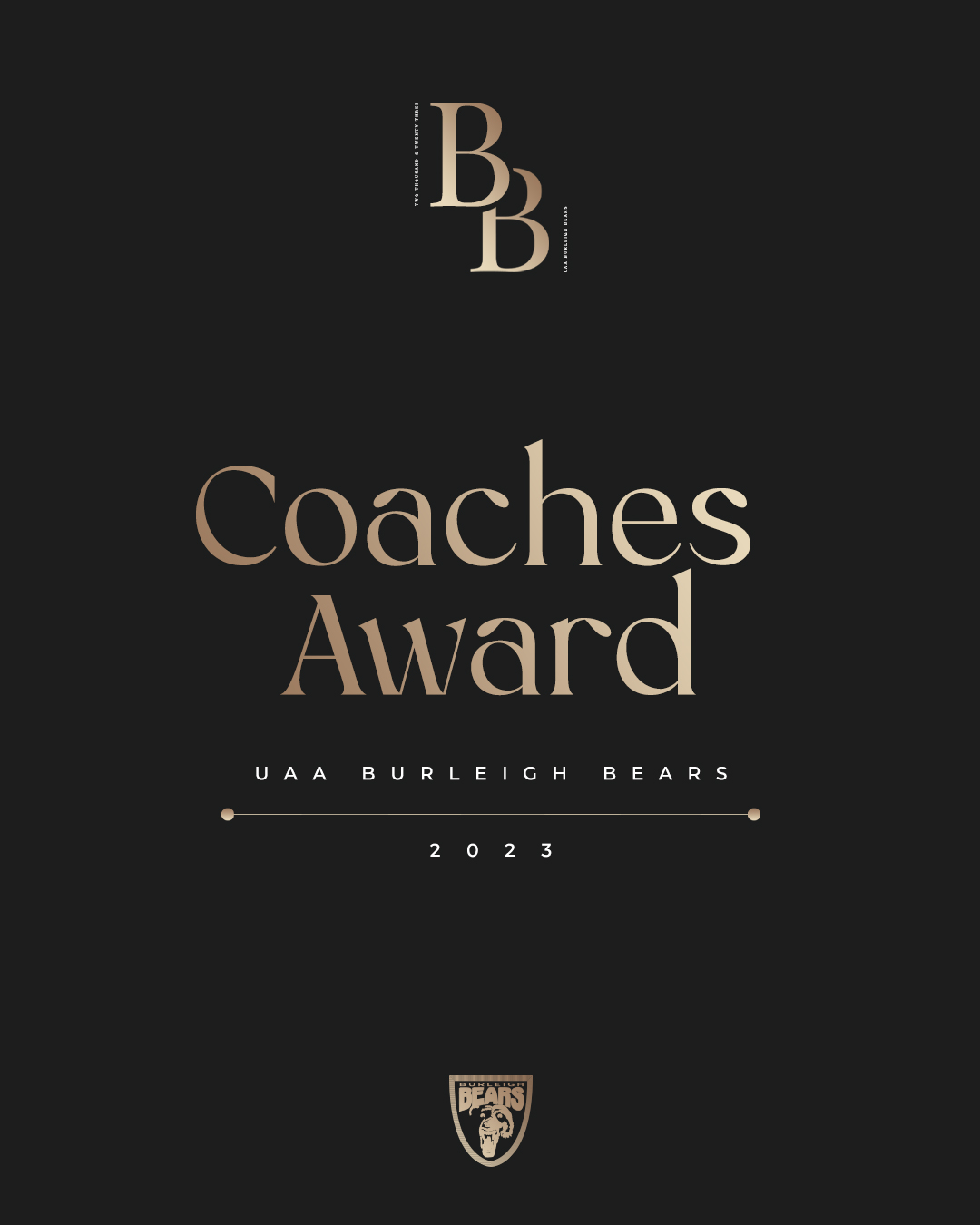 2023 Coaches Awards - burleighbears