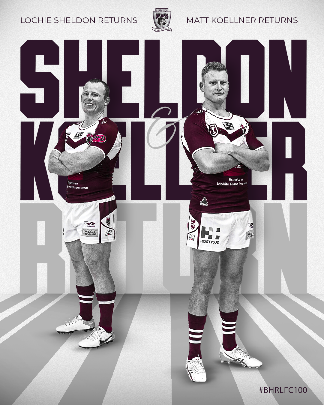 Sheldo & Koellner Return - burleighbears