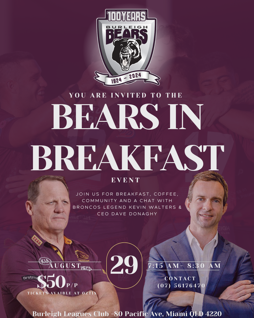 Bears in Breakfast - burleighbears
