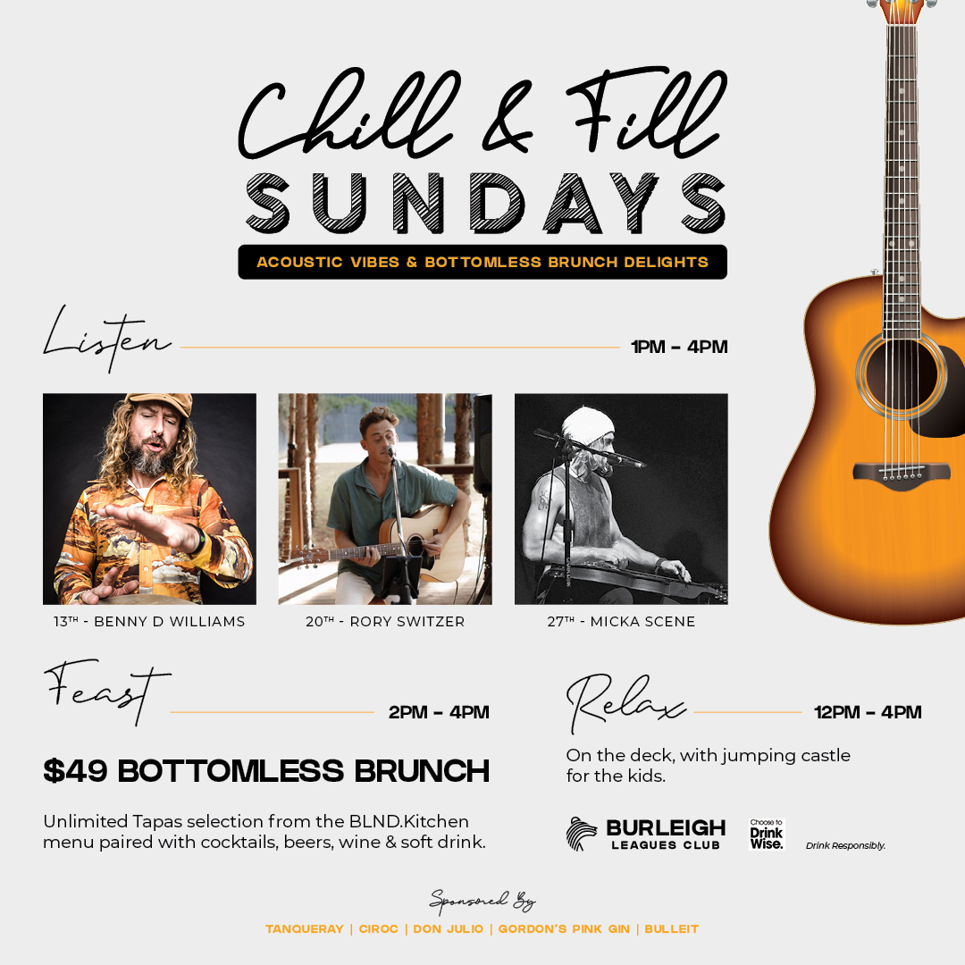 Chill & Fill Sundays - burleighbears